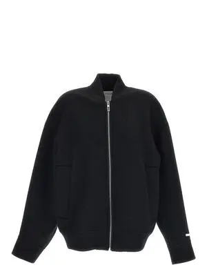 Sportmax Wool Zip-up Bomber Jacket - Multicolor