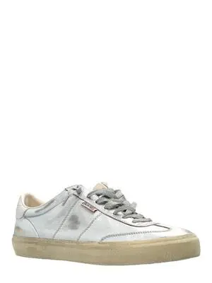 GOLDEN GOOSE Low-top Trainers - Silver