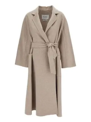 Max Mara Ludmilla Cashmere Wrap Coat - Multicolor
