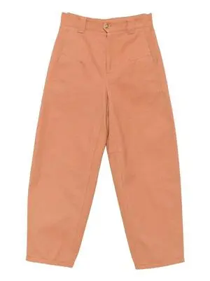 Chloé High-waisted Wide-leg Trousers - Pink