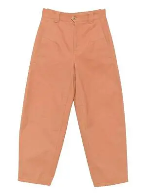 Chloé High-waisted Wide-leg Trousers - Pink