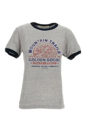 GOLDEN GOOSE Graphic T-shirt - Multicolor