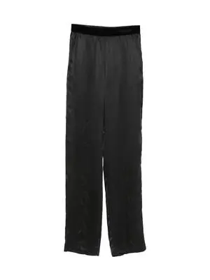 TOM FORD Straight Leg Trousers - Black