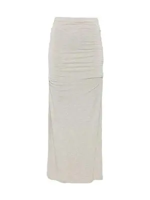 TOTEME Asymmetric Draped Skirt - Gray