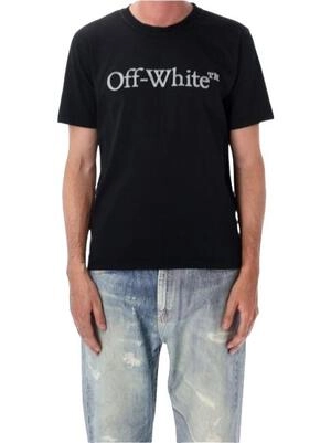 Off-White Crew Neck T-shirt - Black