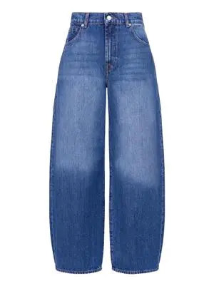 7 For All Mankind Straight-leg Jeans - Blue