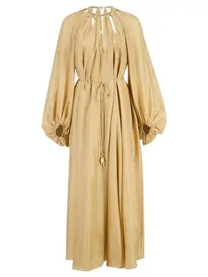 Zimmermann Mahon Silk Maxi Dress - Multicolor