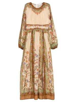 Zimmermann Indra Printed Maxi Dress - Multicolor