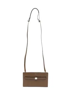 TOTEME TOTEME Belted Leather Crossbody Bag Multicolor