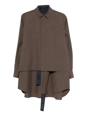 Sacai Layered Design Dress - Multicolor