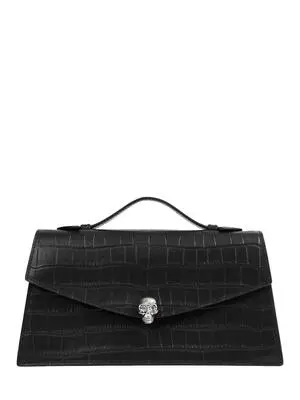 Alexander McQueen Skull Top Handle Bag - Black