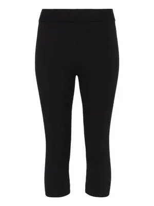 Magda Butrym Mid-rise Knit Skinny-leg Pants - Black