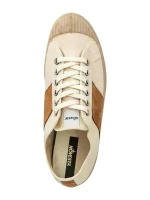 Novesta Star Master Paneled Suede Sneakers - Neutrals