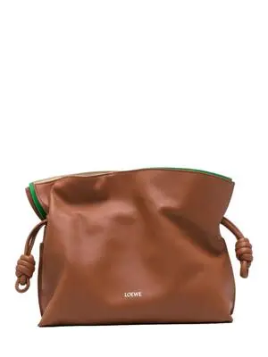 Loewe Flamenco Medium Leather Clutch - Multicolor