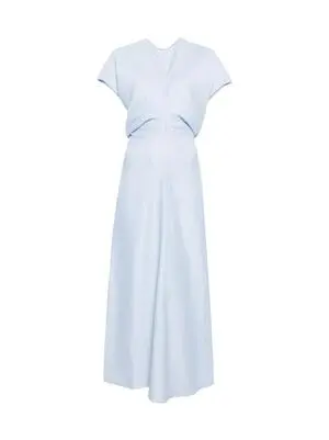 TOTEME TOTEME Slouch Waist Long Dress Multicolor