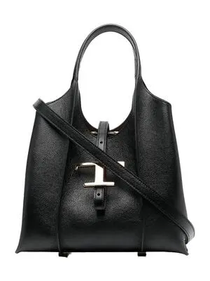 TOD'S Tote Bag With Logo Plaque - Multicolor