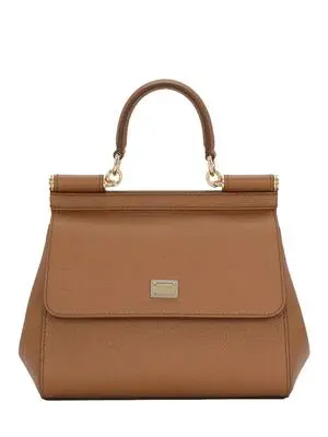Dolce & Gabbana Sicily Medium Leather Handbag - Multicolor