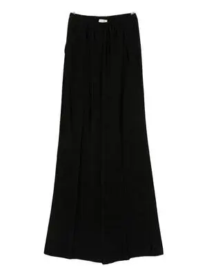 FORTE_FORTE Velvet Flared Trousers - Multicolor