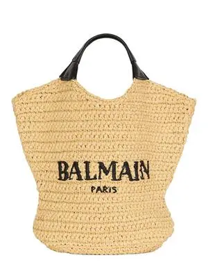 Balmain Balmain Crochet Mini Cabas Bag Multicolor