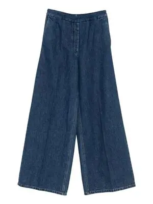 FORTE_FORTE Wide Leg Denim Jeans - Multicolor