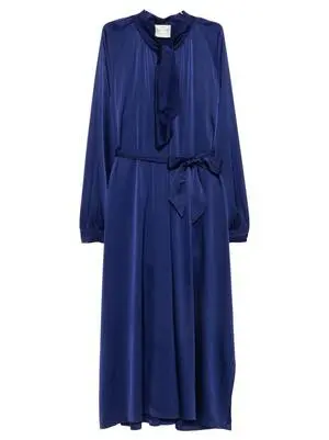 FORTE_FORTE Silk Long Dress - Multicolor