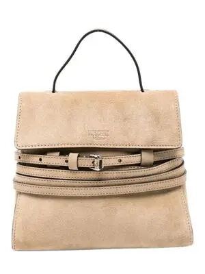Moschino Tie Me Leather Handbag - Multicolor