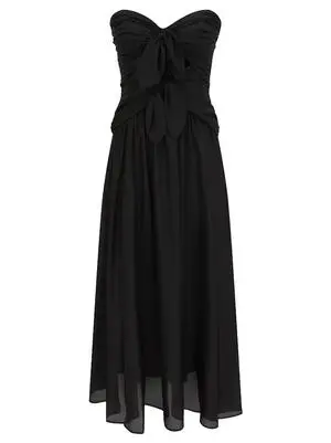 Zimmermann Aster Silk Midi Dress - Multicolor