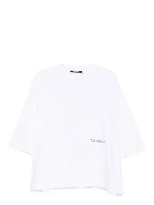Jacquemus JACQUEMUS Le Palmier Oversized Cotton T-Shirt Multicolor