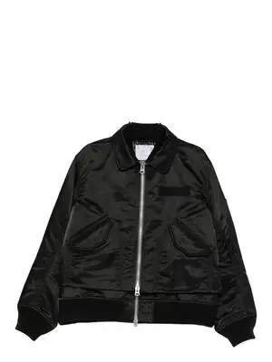 Sacai Cotton And Nylon Blouson Jacket - Multicolor