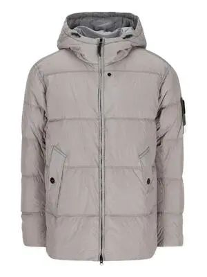 Stone Island Logo Nylon Blouson Jacket - Multicolor