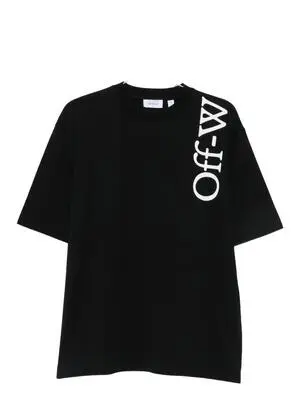 Off-White Vertical Bookish Skate Cotton T-shirt - Multicolor