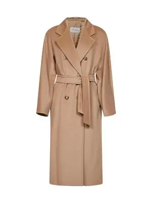 Max Mara Icon Madame Belted Coat - Multicolor