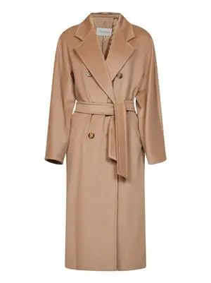Max Mara Icon Madame Belted Coat Multicolor