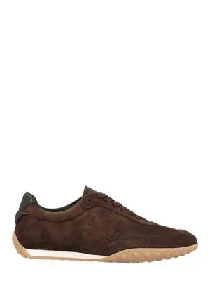 TOD'S TOD'S Suede Leather Lace-Up Sneakers Multicolor