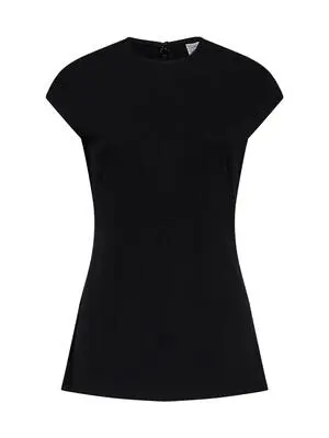 TOTEME Black Fluid Jersey Top - Multicolor