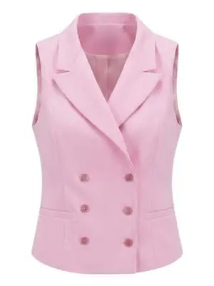 GEORGETTE Georgette Peony Buttoned Vest
