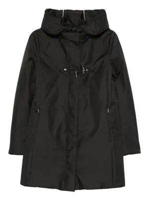 FAY Midi Parka Coat With Toggle Fastening - Multicolor