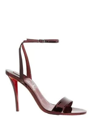 CHRISTIAN LOUBOUTIN Strappy Stiletto Heeled Sandals - Orange