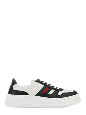 Gucci Calf Skin Sneakers - Black