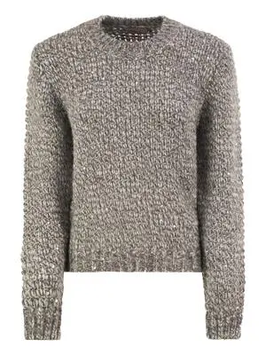 HERNO HERNO Alpaca-Blend Sequined Jumper