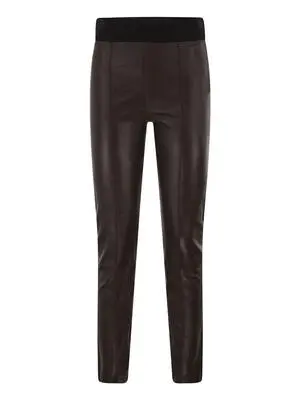 BRUNELLO CUCINELLI Brunello Cucinelli Skinny Fit Stretch Nappa Leather Trousers