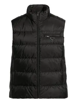 Prada Re-nylon Padded Vest - Black