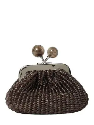 Max Mara Woven Shoulder Bag - Brown