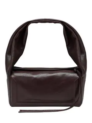 MAISON MARGIELA Small Box East West Bag In Leather - Red