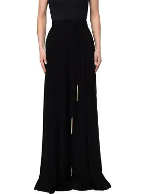 Max Mara Tailored Wide Leg Pants - Black