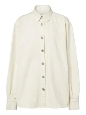 Magda Butrym Denim Shirt - Beige