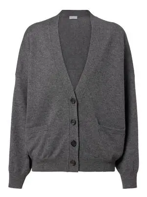 Brunello Cucinelli Cashmere Cardigan - Grey