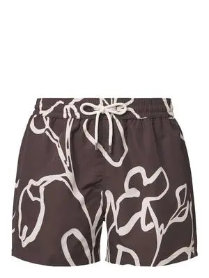 FRESCOBOL CARIOCA Frescobol Carioca Rio Printed Swim Trunks
