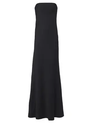 THE ROW Korisco Silk Satin Gown - Black
