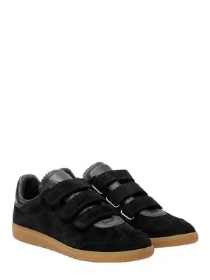 Isabel Marant Étoile Beth Suede Sneakers - Black